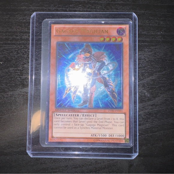 yugioh | Accessories | Yugioh Gagaga Magician 268217 Limited Edition ...